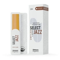 D'Addario Organic Select Jazz Unfiled Alto Sax Reeds, Strength 3 Soft ...