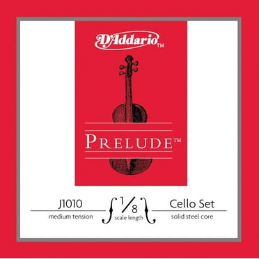 D'Addario Prelude Violin String Set, 1/8 Scale, Medium Tension, Bulk 10 ...