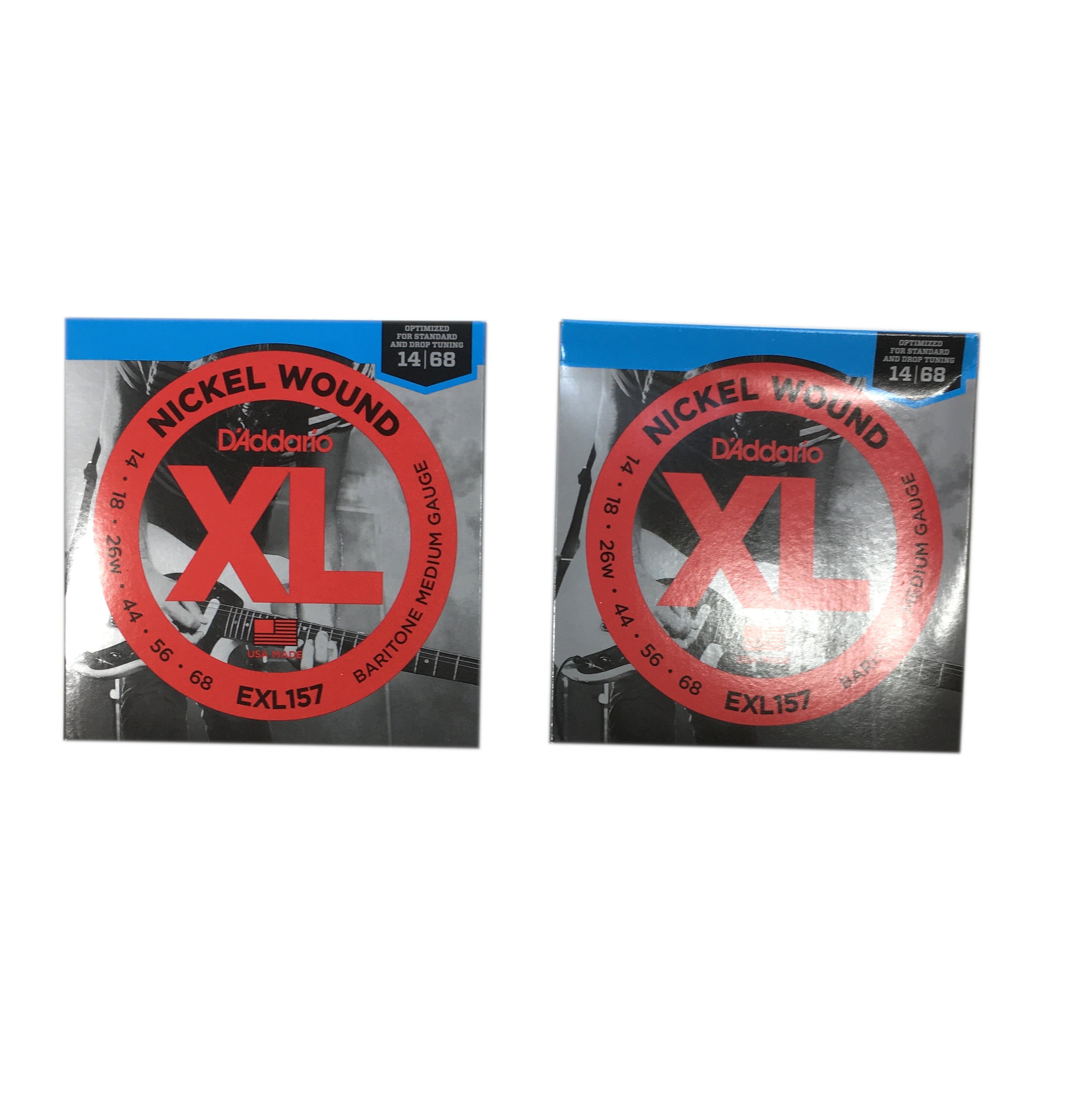 D'Addario XL157 2-Pack Baritone Strings - Medium - Walmart.com