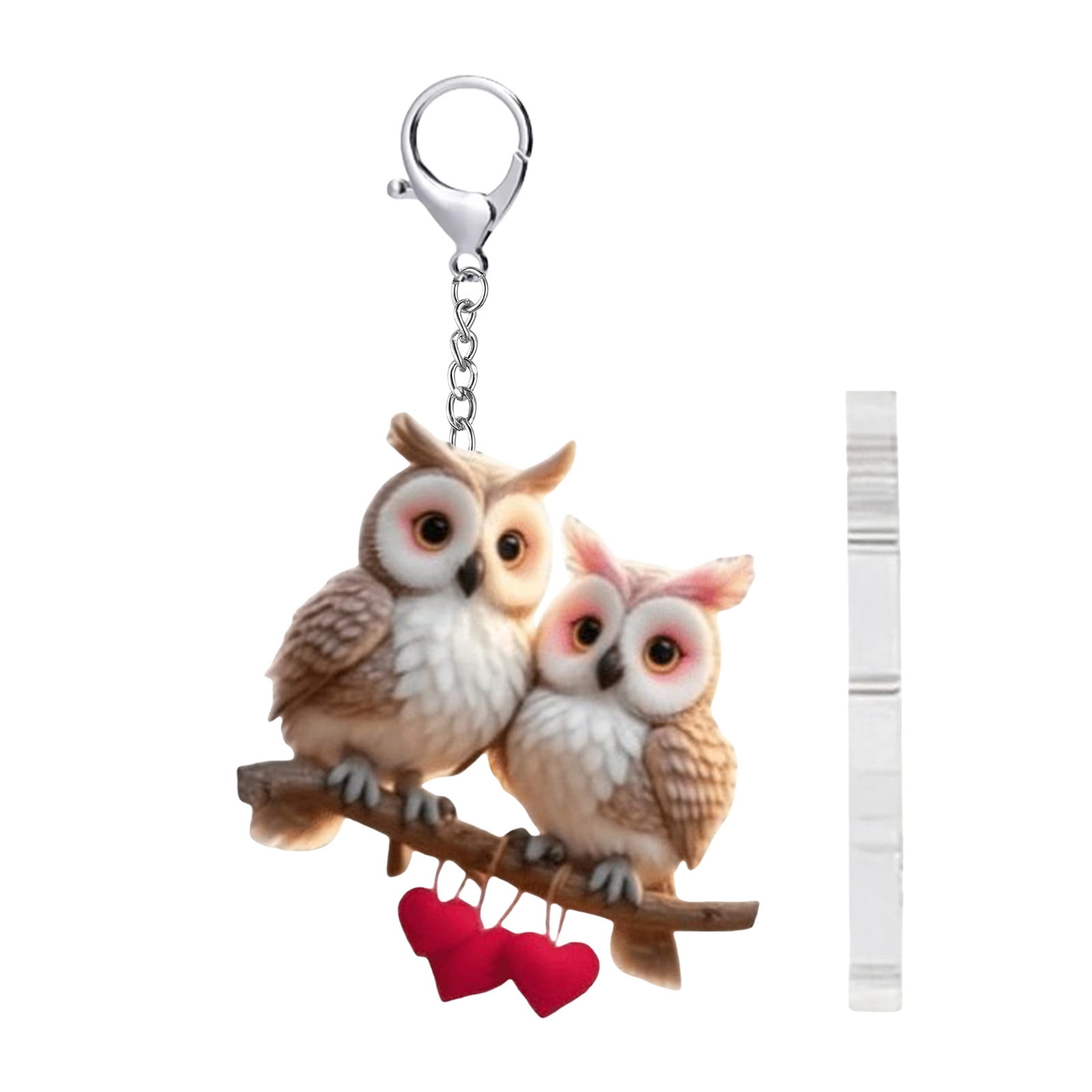 D Adorable Animal Pendants For Bags Keychains Ideal Decorations Acrylic ...