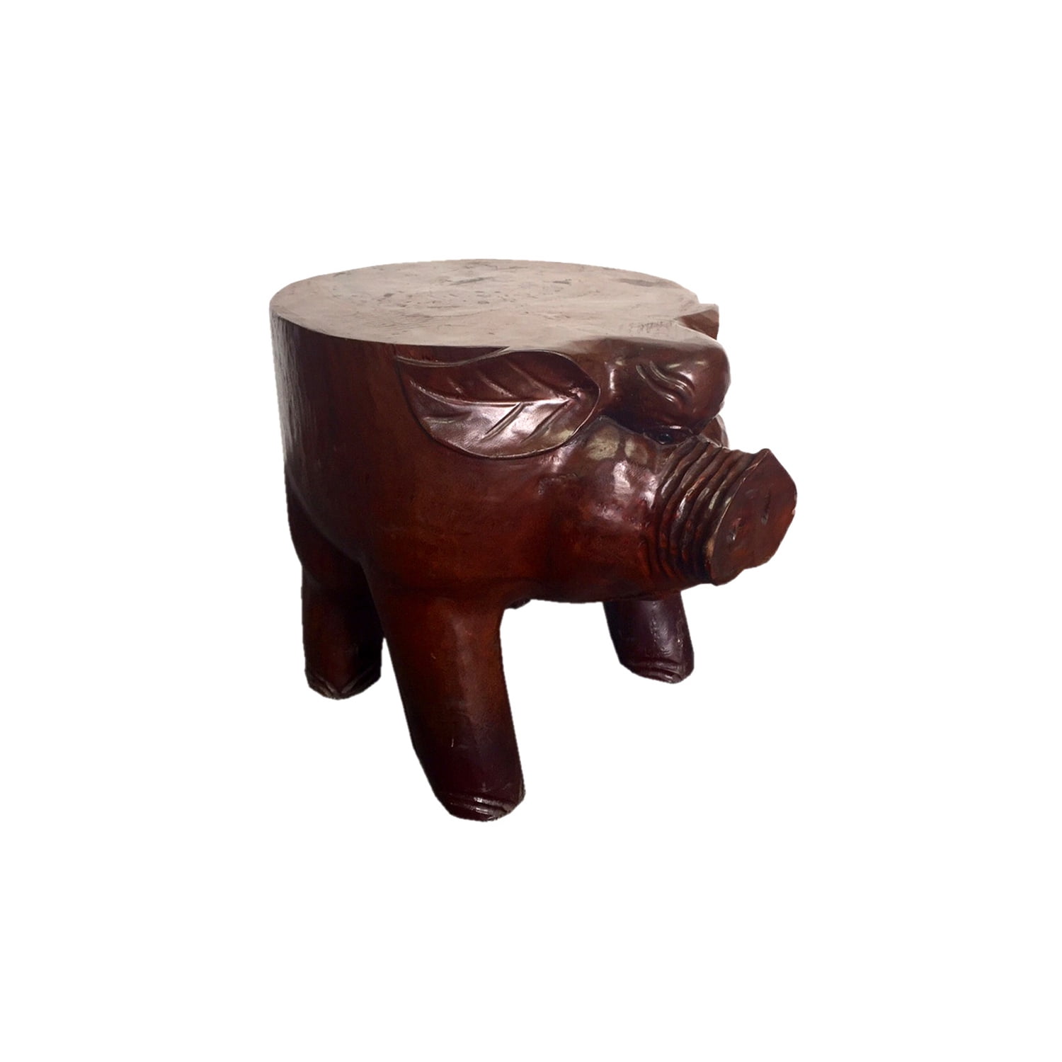 D-Art Collection Pig Accent Stool - Walmart.com