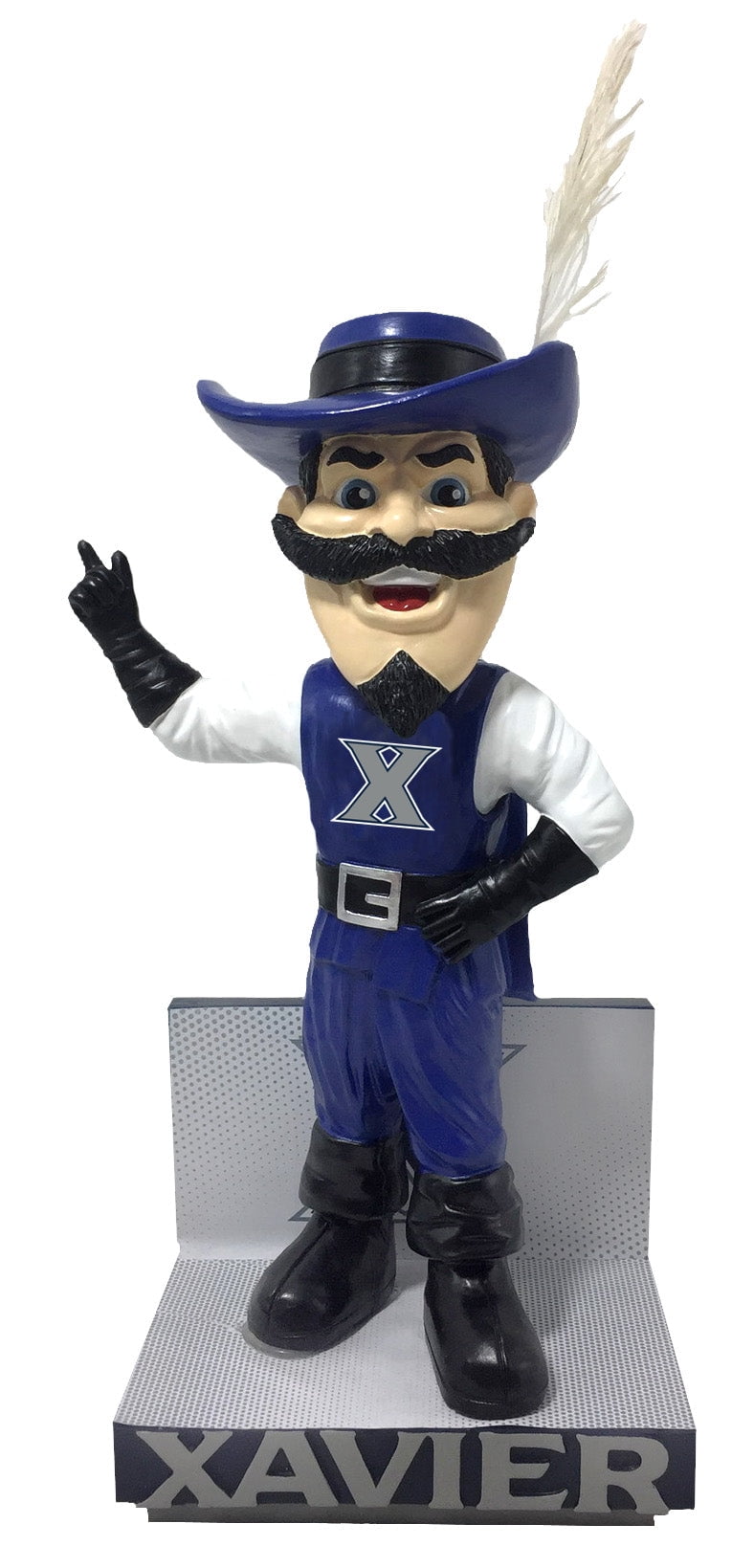 D'Artagnan The Musketeer Xavier Musketers Mascot Bobblehead NCAA ...