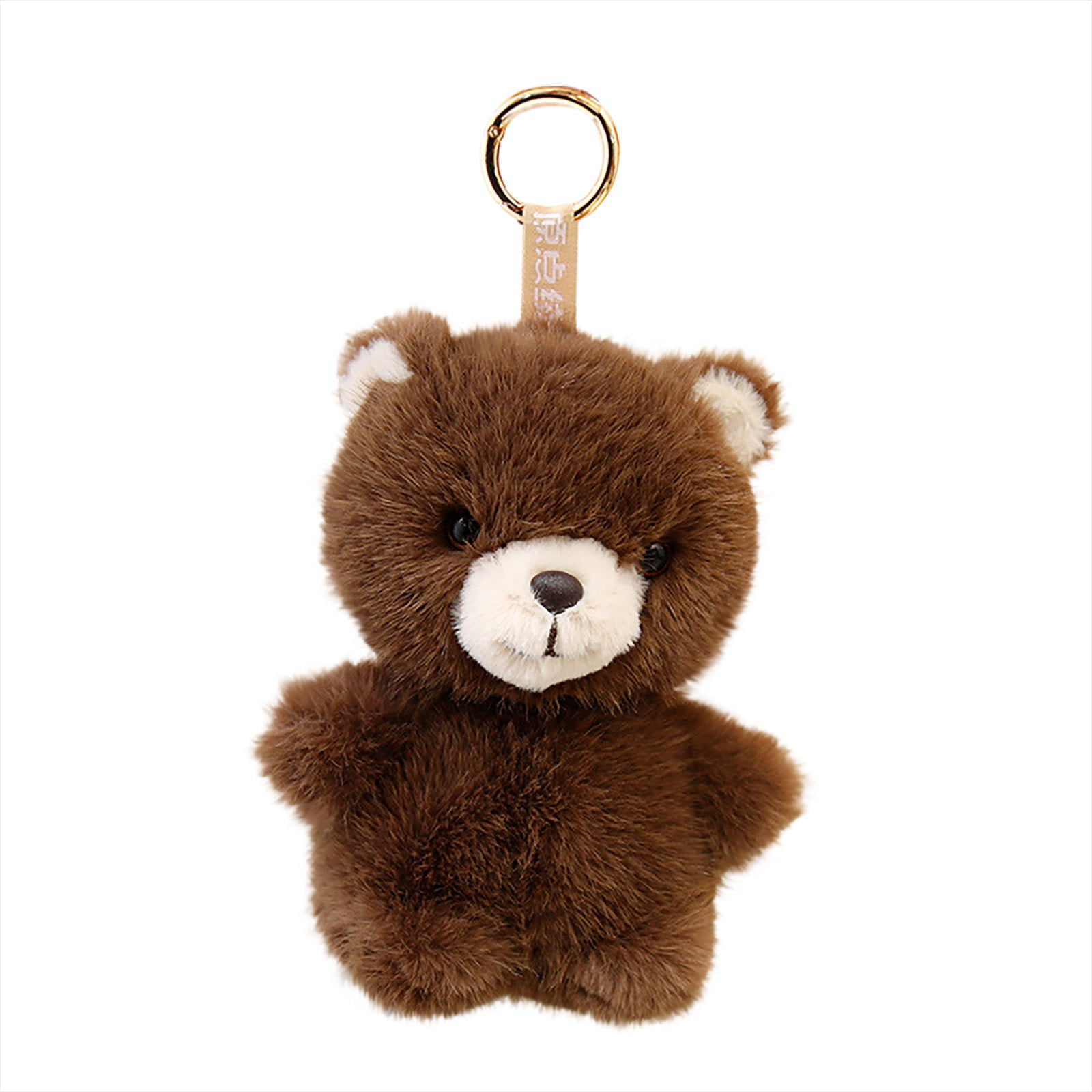 D Bear Plush Hanging Toy Soft Stuffed Animal Decor Nursery Hanging ...