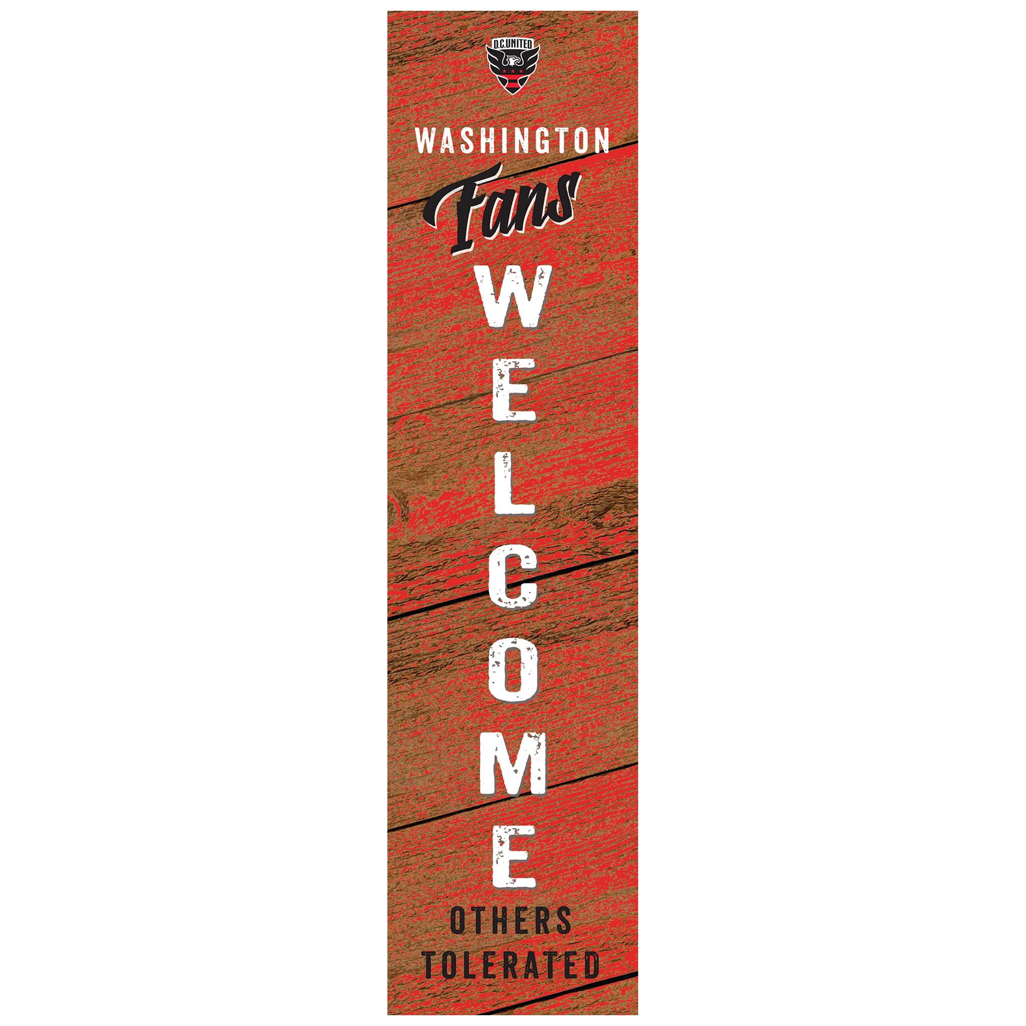 D.C. United 48'' Fan Welcome Leaner - Walmart.com