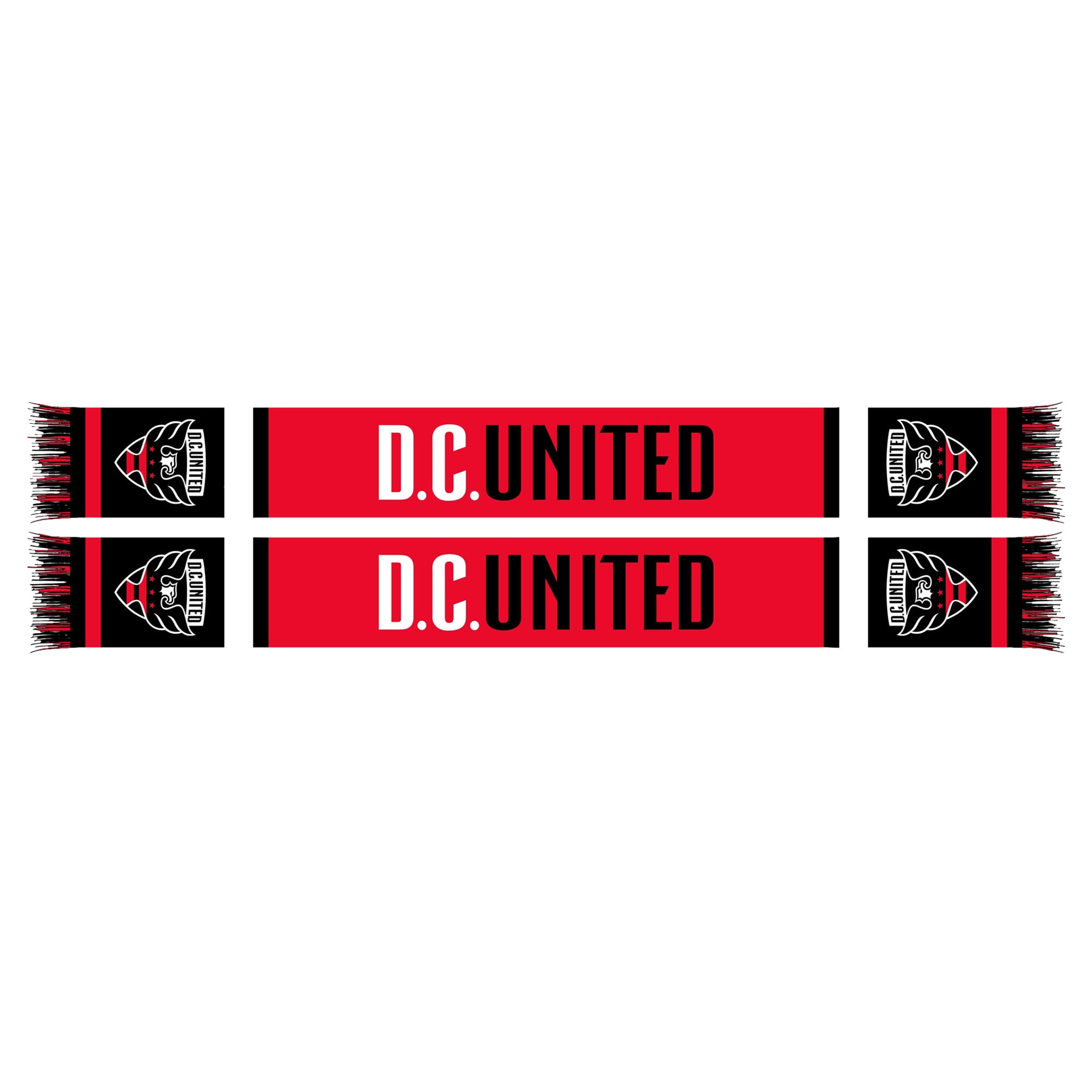 D.C. United Wordmark Traditional Knit Scarf - Walmart.com