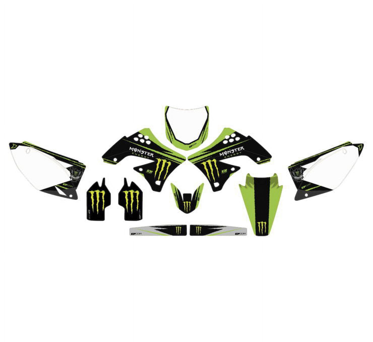 D COR Monster Energy Complete Graphics Kit White 20-20-458 - Walmart.com