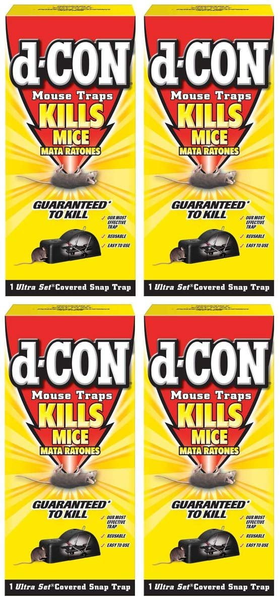 D-Con Ultra Set, Covered Snap Trap, 1 Ct. Pack of 20 - Walmart.com