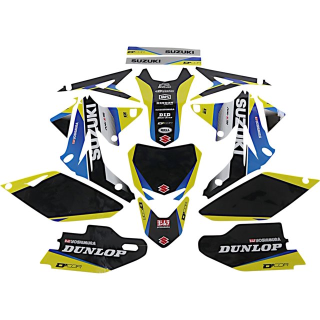 D'Cor Visuals '18 Works Suzuki Graphics Kit (20-40-301) - Walmart.com