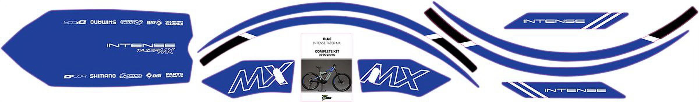D'Cor Visuals Blue Tazer MX Graphics Kit (10-80-100-BL) - Walmart.com
