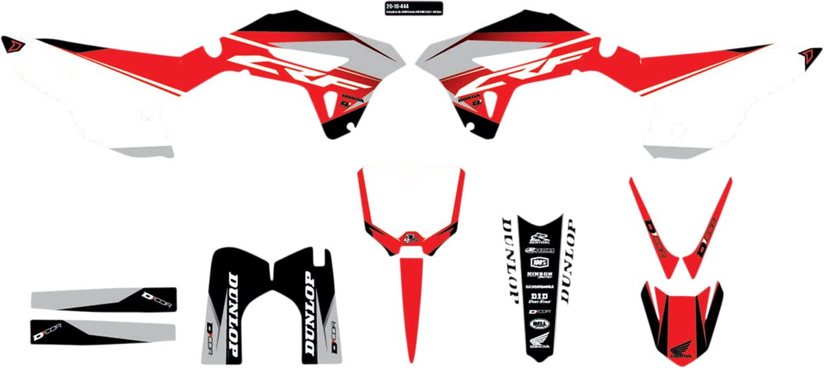 D'Cor Visuals Honda Cor 9 Graphics Kit (20-10-444) - Walmart.com
