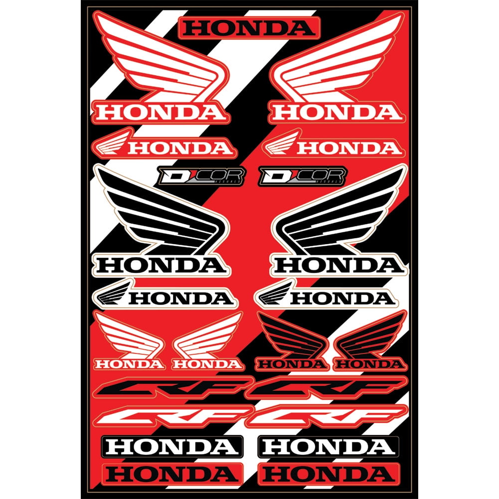 D'Cor Visuals Honda Decal Sheet - Walmart.com