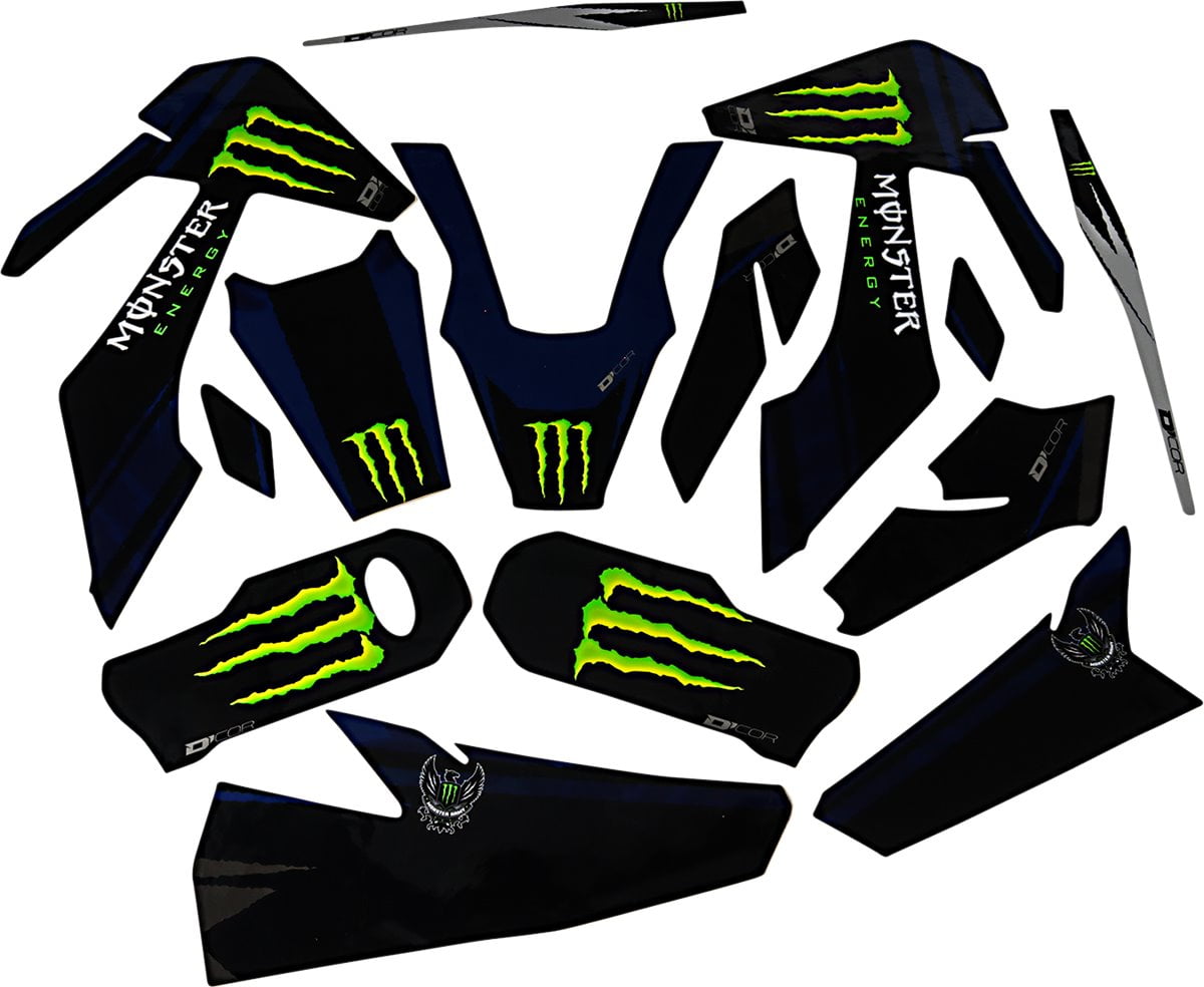 D'Cor Visuals Husqvarna Monster Energy Graphics Kit (20-70-103 ...