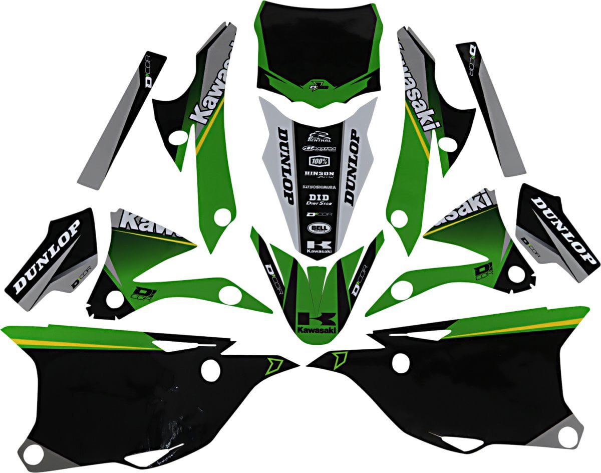 D'Cor Visuals Kawasaki Cor 9 Graphics Kit (20-20-102) - Walmart.com