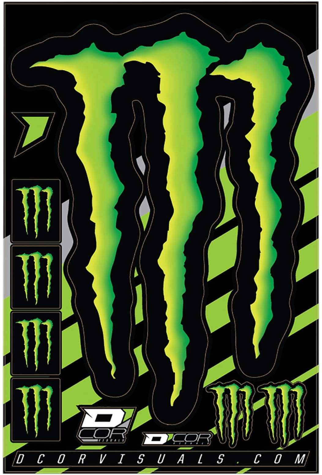 D'Cor Visuals Monster Claw Decal Sheet (40-90-103) - Walmart.com