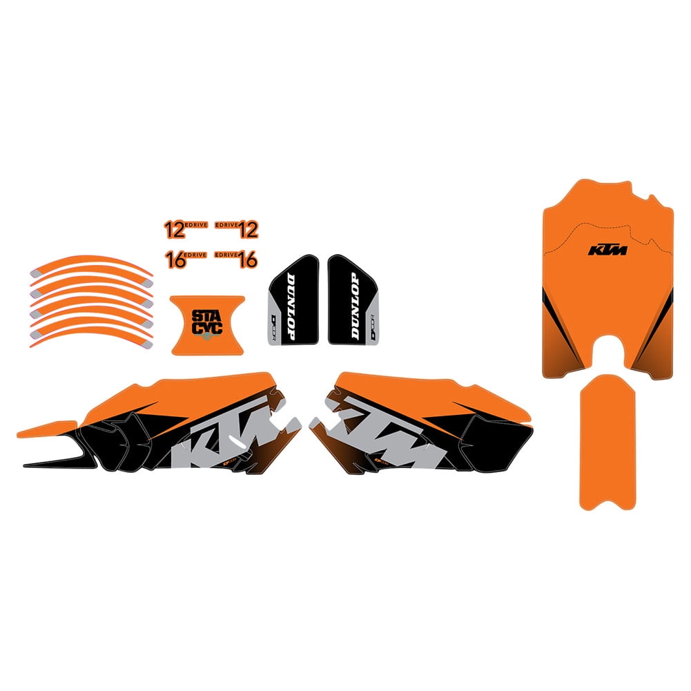 D'Cor Visuals STACYC Stability Cycle Graphics Kit KTM - Walmart.com