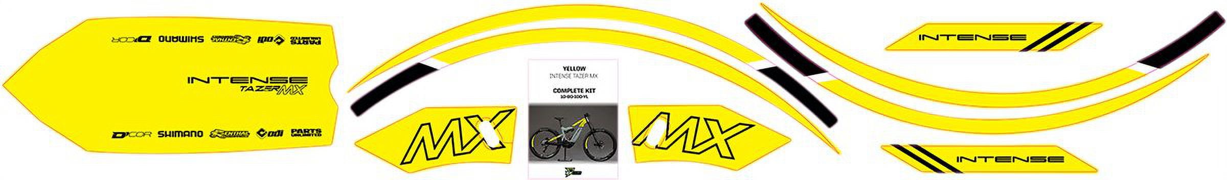 D'Cor Visuals Yellow Tazer MX Graphics Kit (10-80-100-YL) - Walmart.com