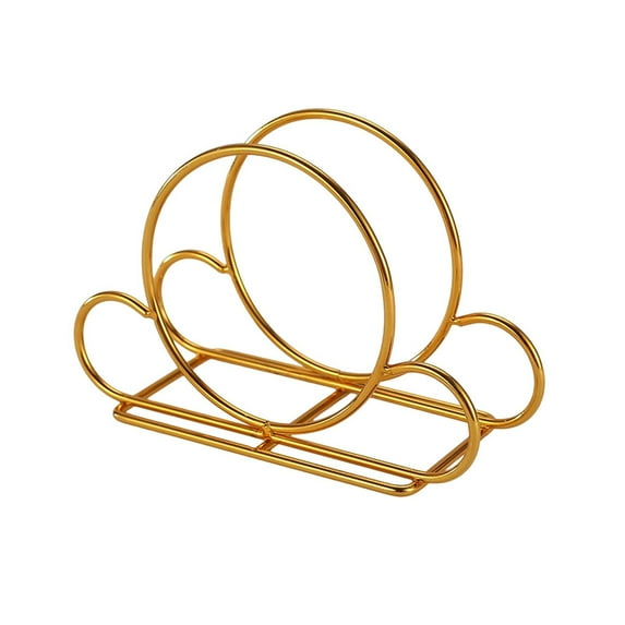 D Creative Iron Tissue Box Holder, Tabletop Napkin Dispenser Stand For ...