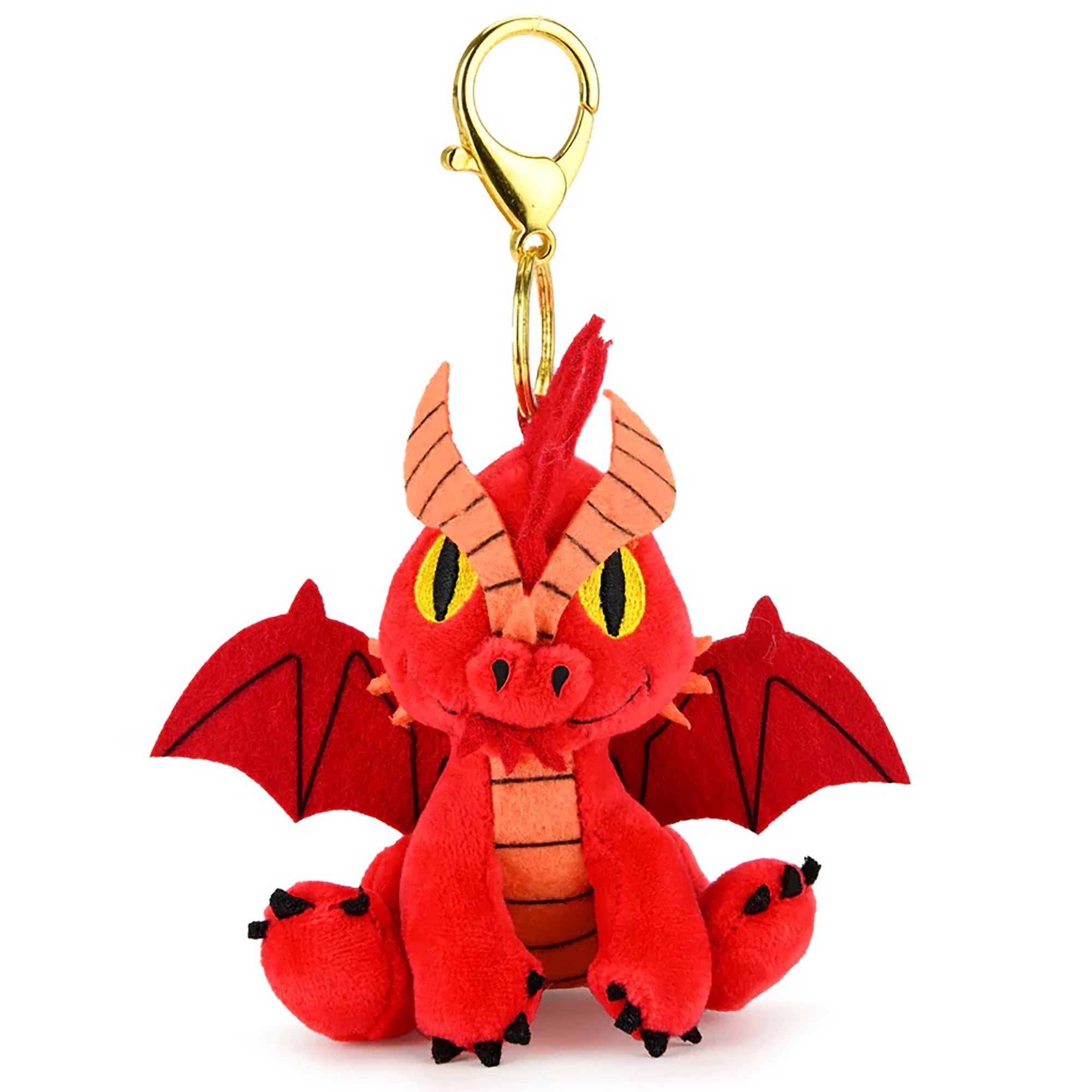 Kidrobot D&D: 3" Red Dragon Plush Charm - Miniature Character ...