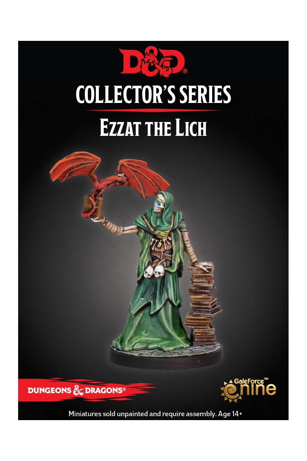D&D: Collectors Series: Ezzat the Lich - Unpainted Miniature - Dungeon ...