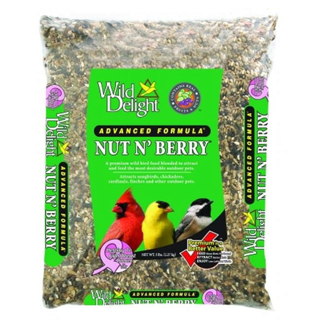 D&D Commodities Wild Delight Nut N Berry Wild Bird Food 5 Lb 366050 ...