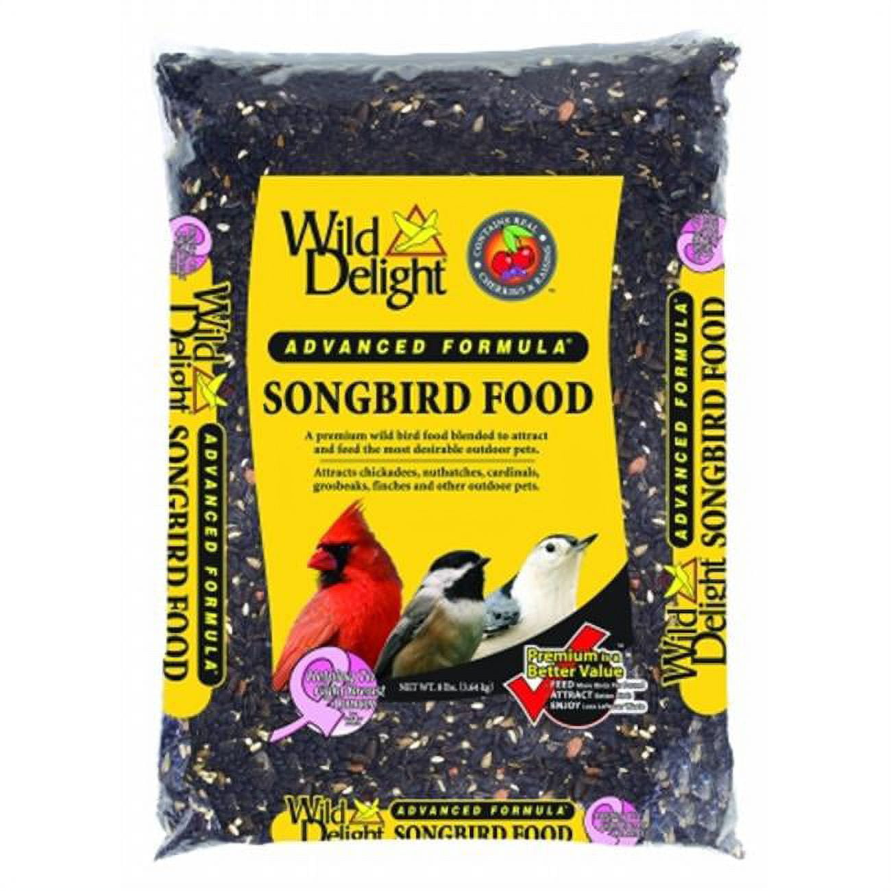 D&D Commodities Wild Delight Songbird Food 8 Pound 377080 - Walmart.com