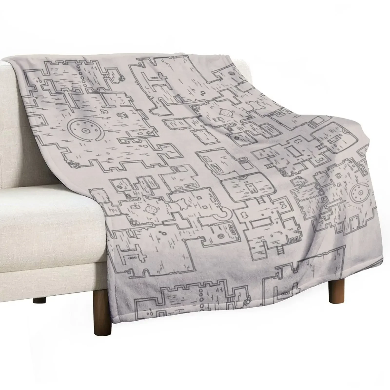 D&D Dungeon Map Throw Blanket Comforter Kid'S ratives Blankets ...