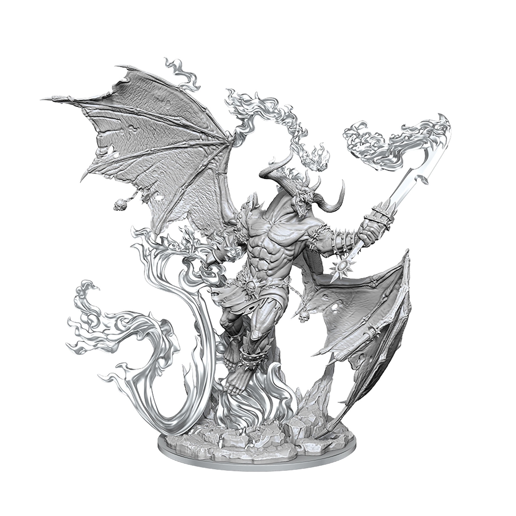 D&D Frameworks: Balor Miniature - Unpainted Unassembled Customizable ...