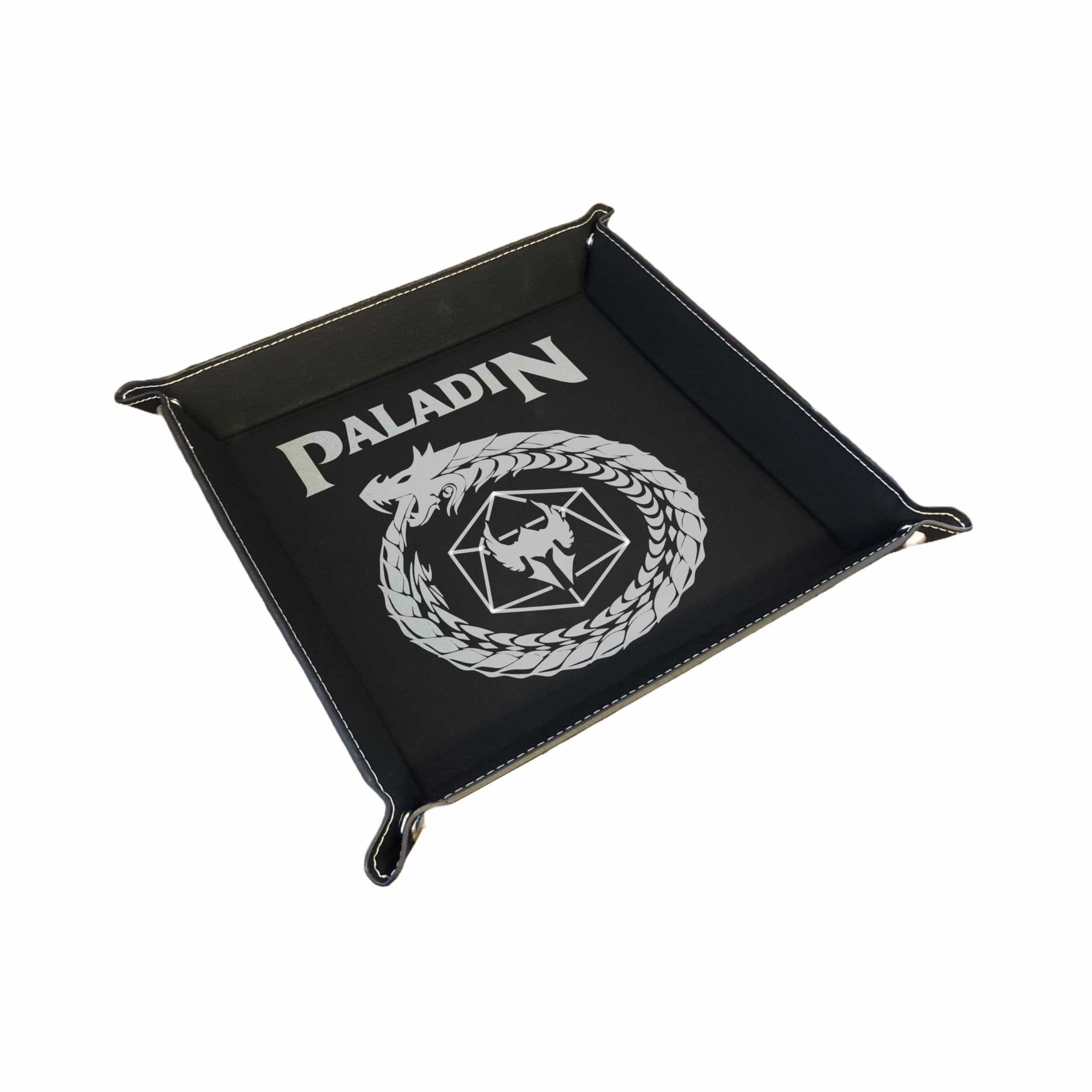 D&D Gifts DND Dice Tray Paladin Class Symbol D20 Dragon Ring Symbol ...