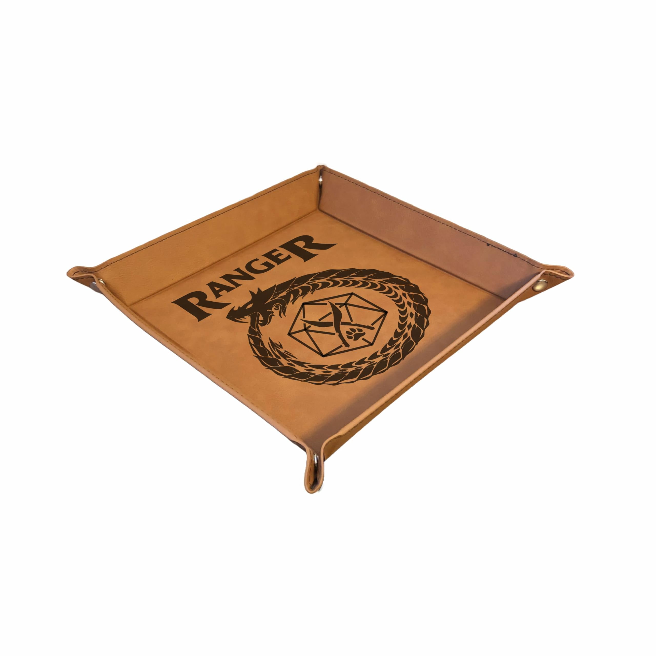 D&D Gifts DND Dice Tray Ranger Class Symbol D20 Dragon Ring Symbol ...