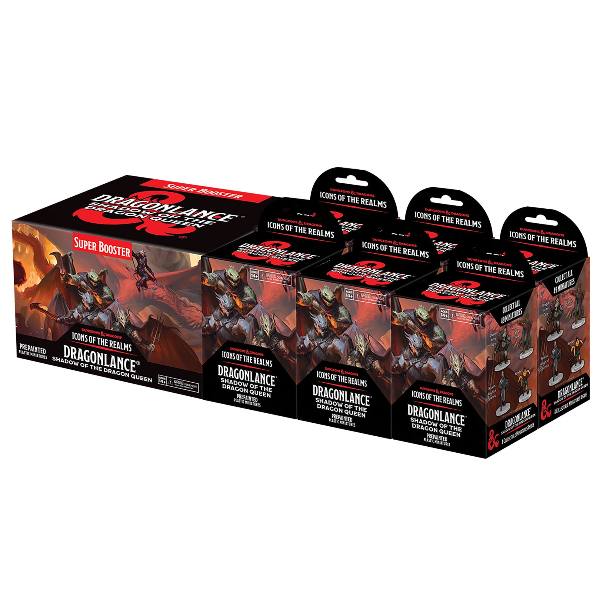 D&D Icons Of The Realms: Dragonlance RPG Set 25 - 26 Figure Set, 6 ...