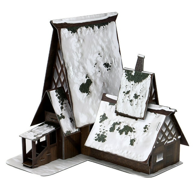 D&D Icons of the Realms Miniatures: Icewind Dale: Rime of the Frostmaiden - The Lodge Papercraft ...
