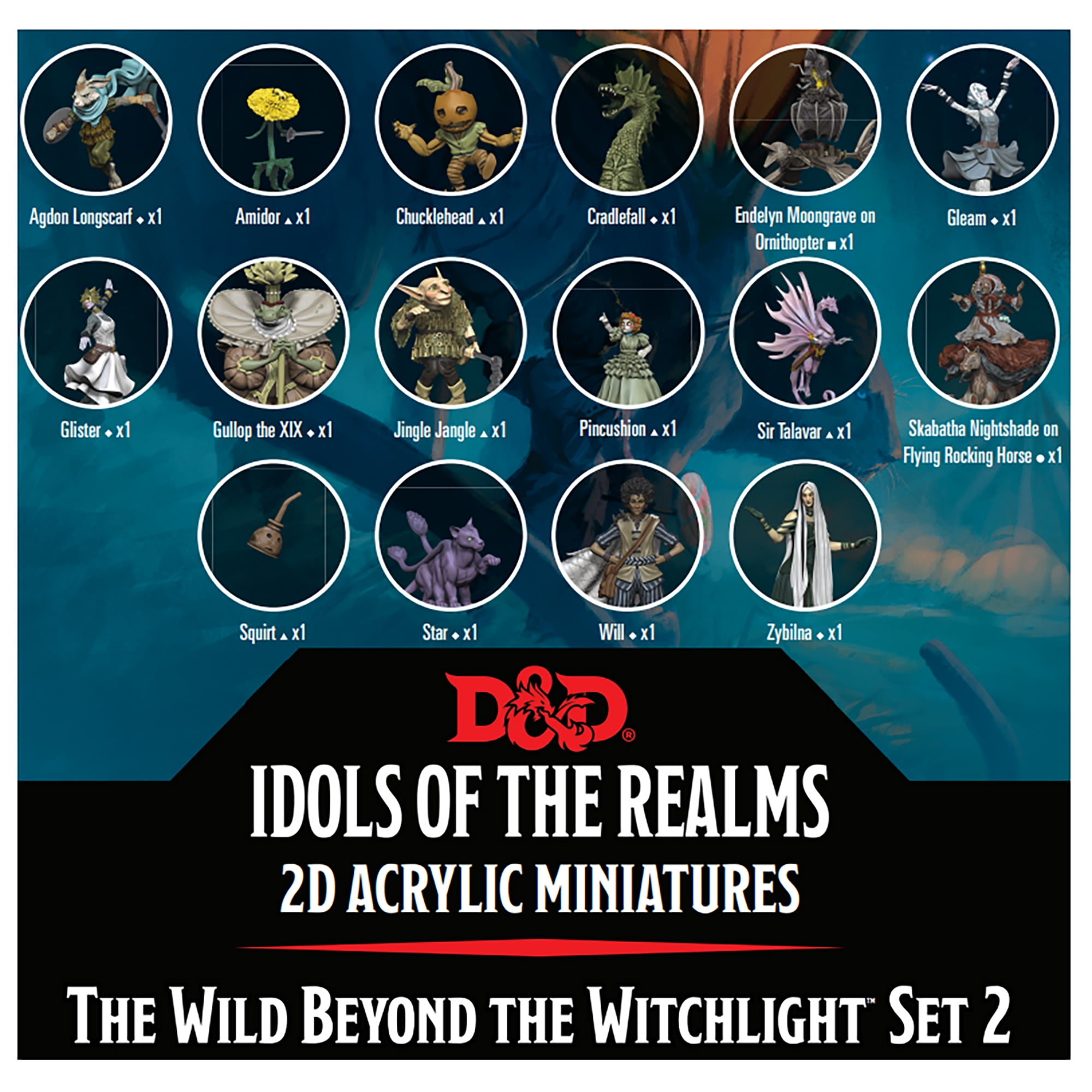 D&D Idols of the Realms: The Wild Beyond The Witchlight : 2D Set 2 ...