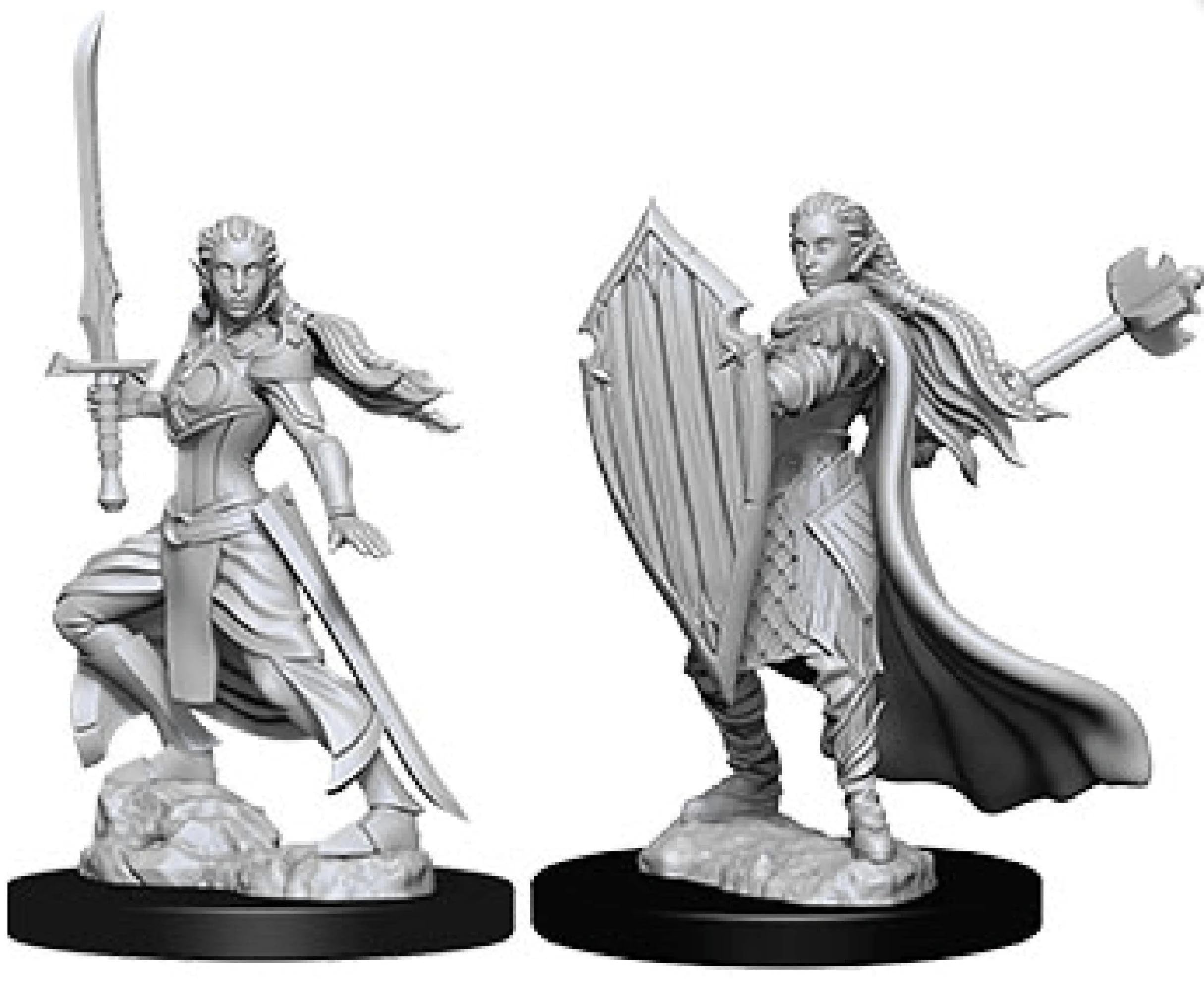 D&D Nolzurs Marvelous Unpainted Miniatures: Wave 9: Elf Female Paladin ...