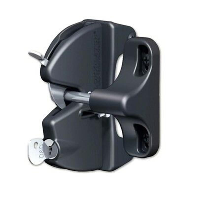 D&D Technologies LLAA LokkLatch - Latch Only - Black - Walmart.com