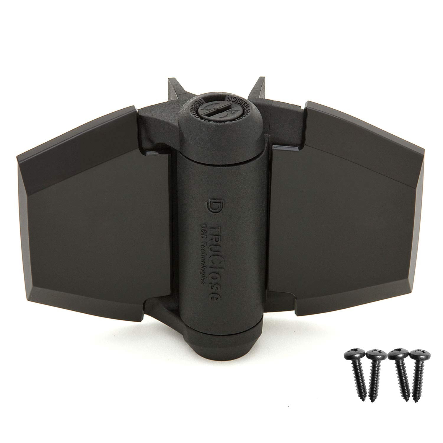 D&D Technologies TCA3L2S3BTS TruClose Regular Duty Gate Hinges, for Self Closing Wood and Vinyl ...