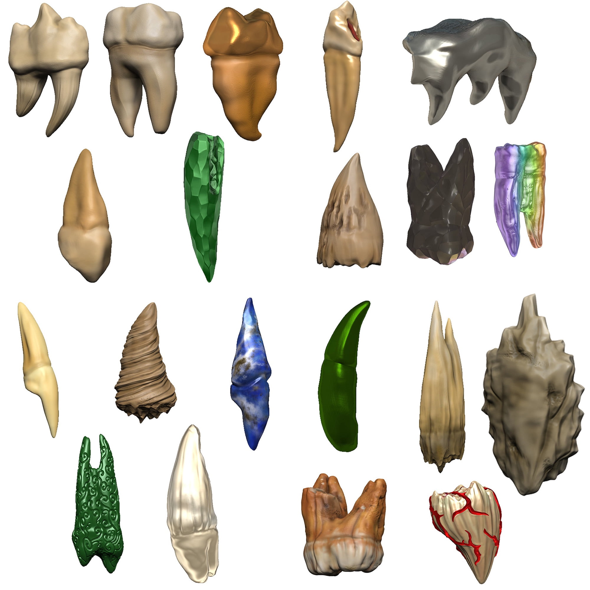 D&D: Teeth of Dahlver-Nar Bite-Sized Artifact - Dungeons & Dragons RPG ...