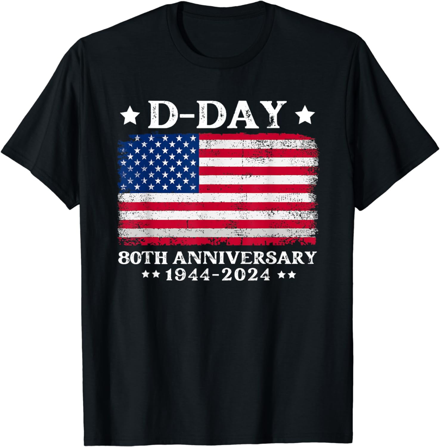 D-Day 2024 80th Anniversary 1944-2024 D Day 2024 Normandy T-Shirt ...