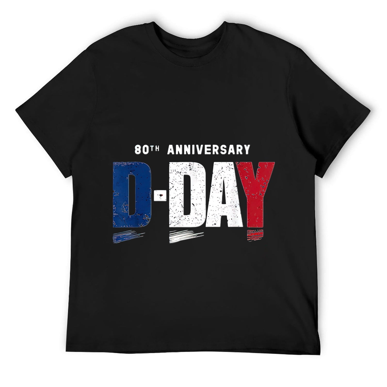 D-Day 80th Anniversary France Flag Normandy Landings D Day T-Shirt ...
