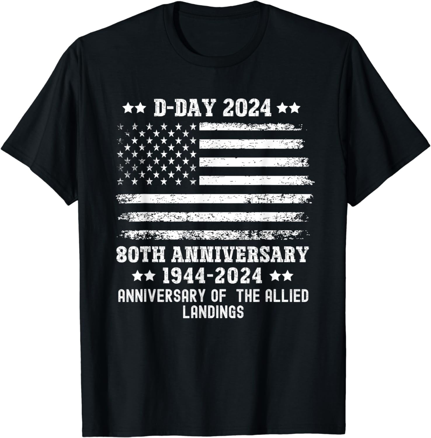 D-Day ANNIVERSARY OF THE ALLIED LANDINGS Normandy D day T-Shirt ...