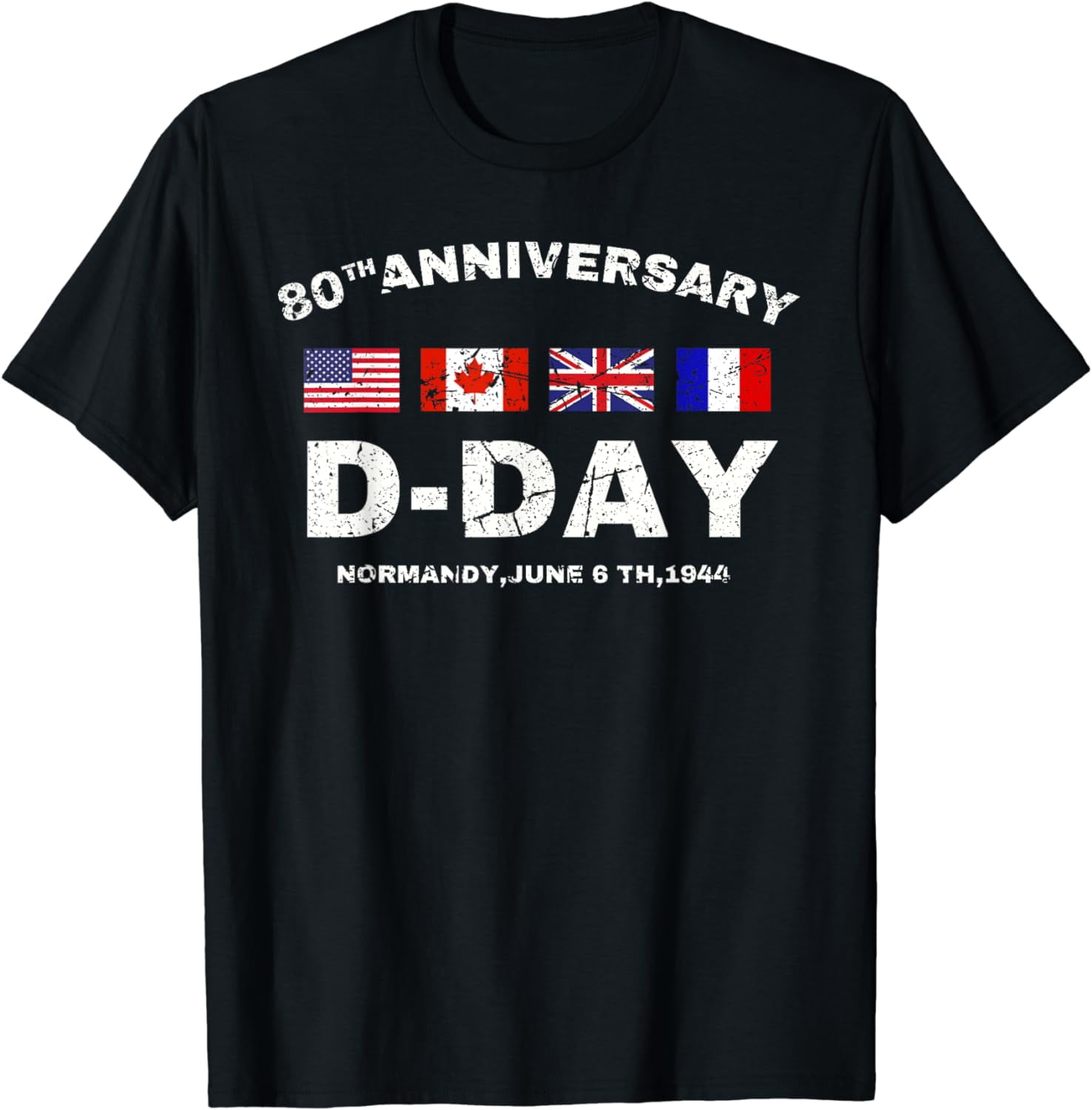 D-Day Dwight D. Eisenhower Quote D-Day 80th anniversary T-Shirt ...