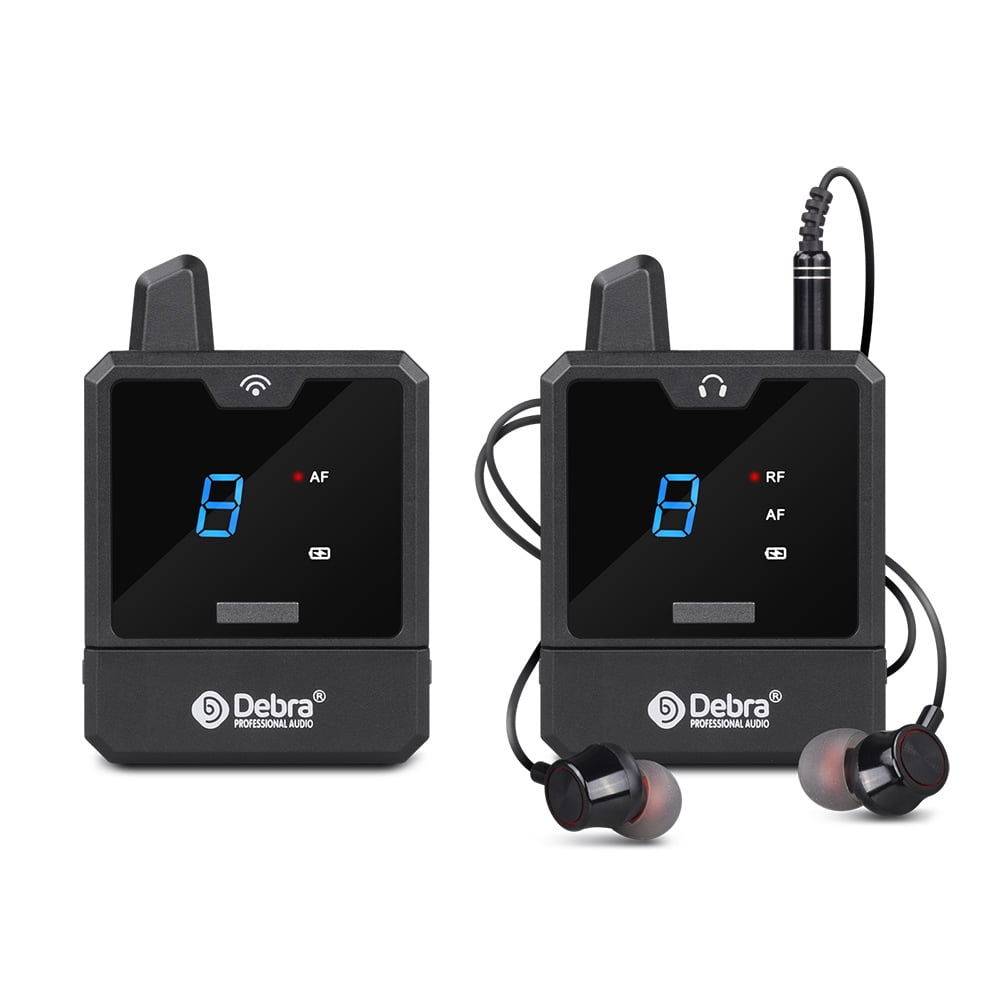 D Debra PRO ER-Mini UHF Wireless In-Ear Monitor System, 1 Transmitter ...