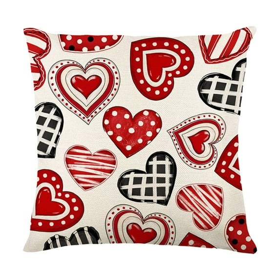 D Decorative Polyester Pillow Case With Printed Day Design For Home ...