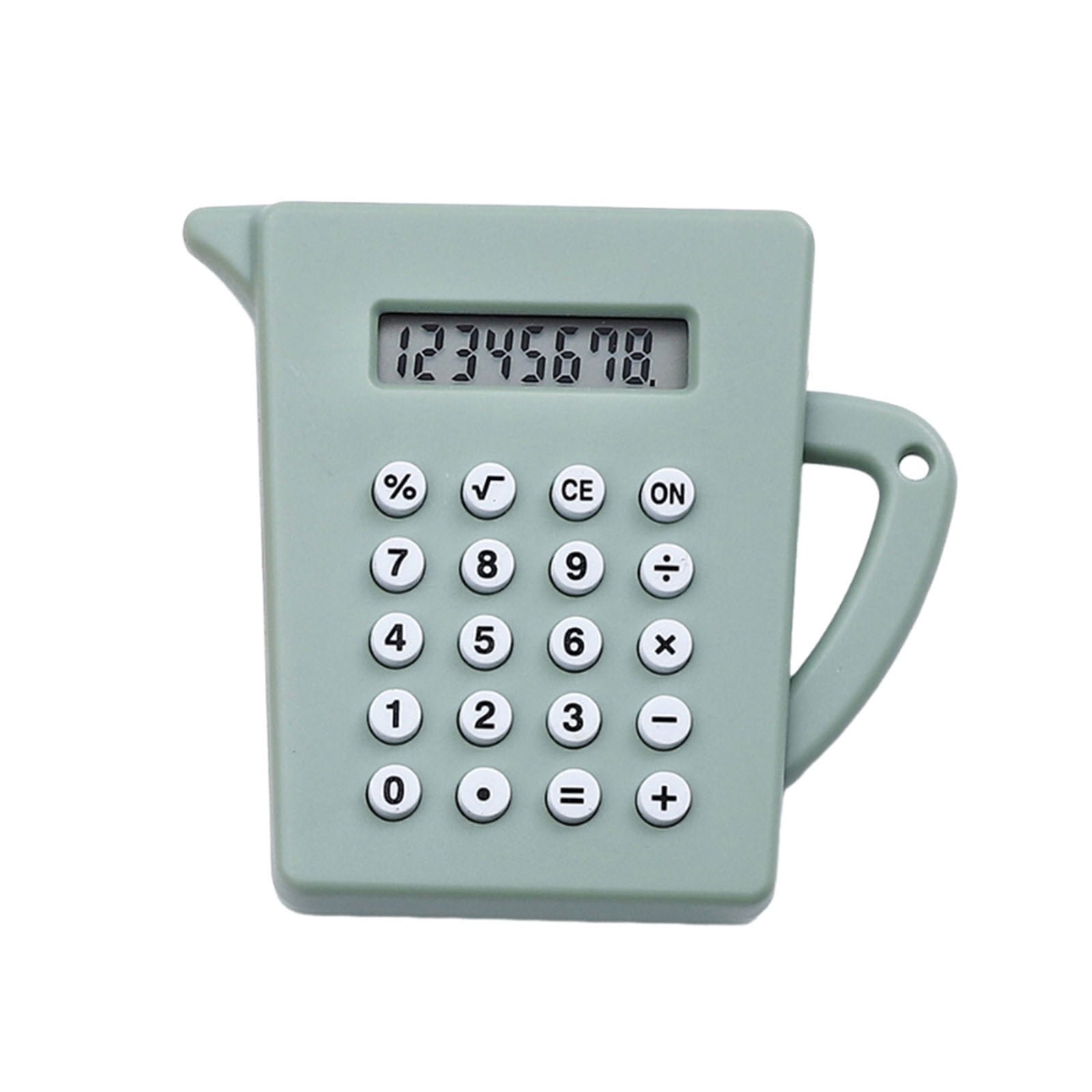 D Desktop Pocket Calculator Colorful Casing Solar Battery Dual Power 8 ...
