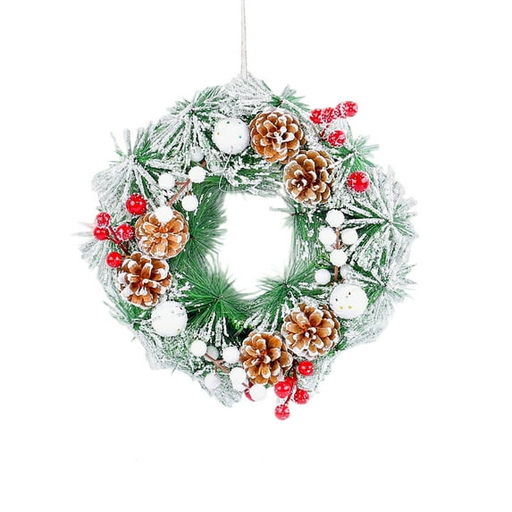 D Diy Christmas Wreath With Paper Rattan For Craft And Decor - Walmart.com