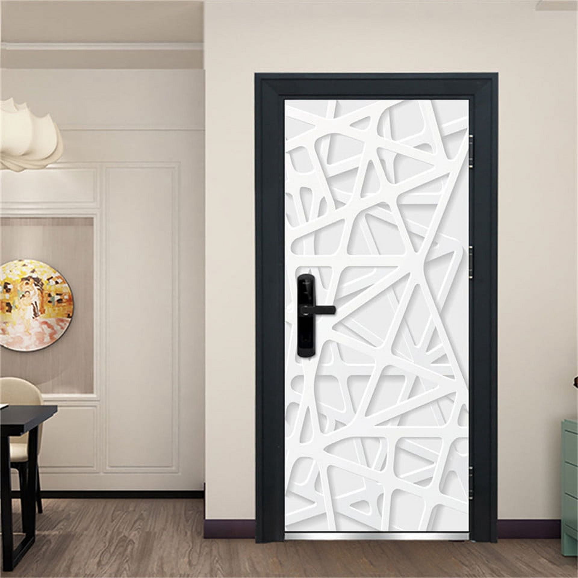 D Door Sticker Natur Adhesive Waterproof Wallpaper for Doors DIY Mural ...