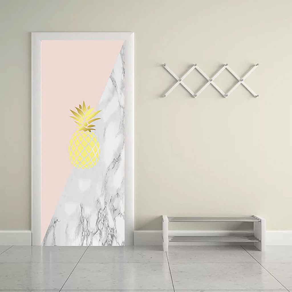 D Door Stickers Colorful Fruit Candy Door Poster Wall Art Mural Decals ...