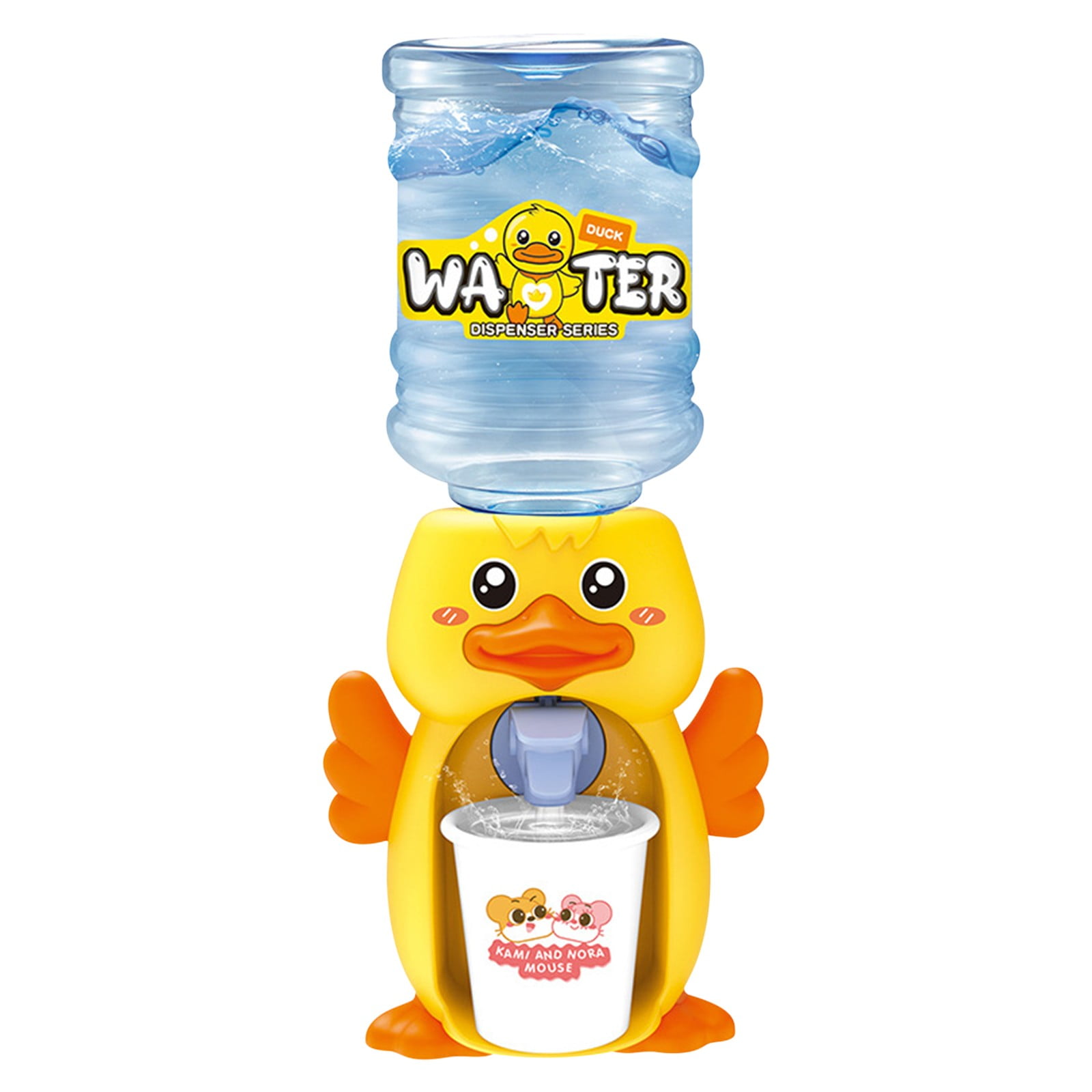 D Duck Shape Water Dispenser Toy For Kids Play Kitchen Beverage ...