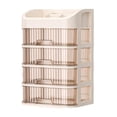 D Dust Proof Cosmetic Storage Box For Home Desktop - Walmart.com