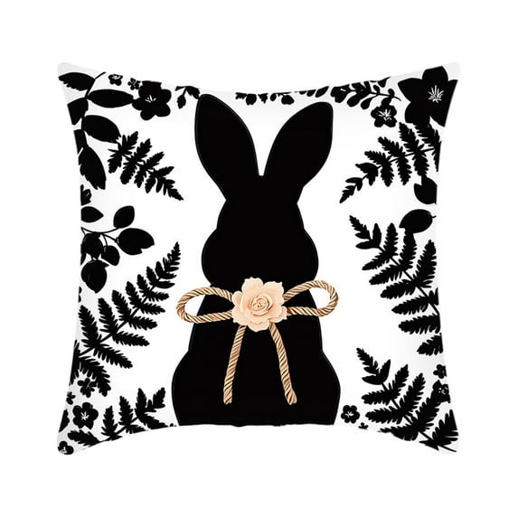 D Easter Bunny And Egg Design Pillowcase, Cozy Addition To Bed And ...