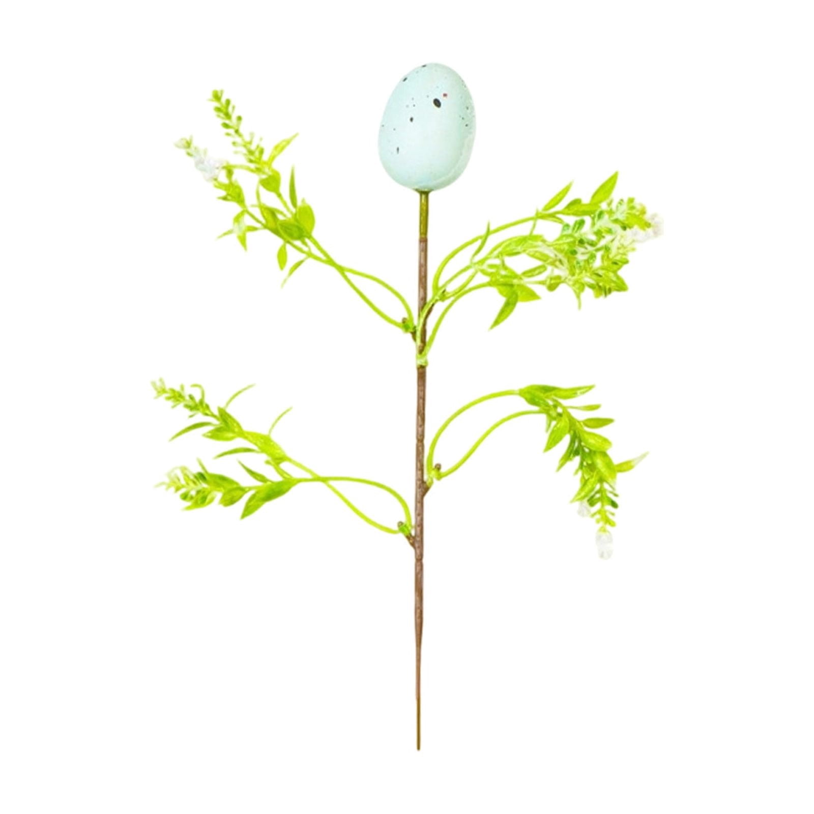 D Easter Egg Floral Cuttings Wall Decor With Plastic Eggs And Bunny ...